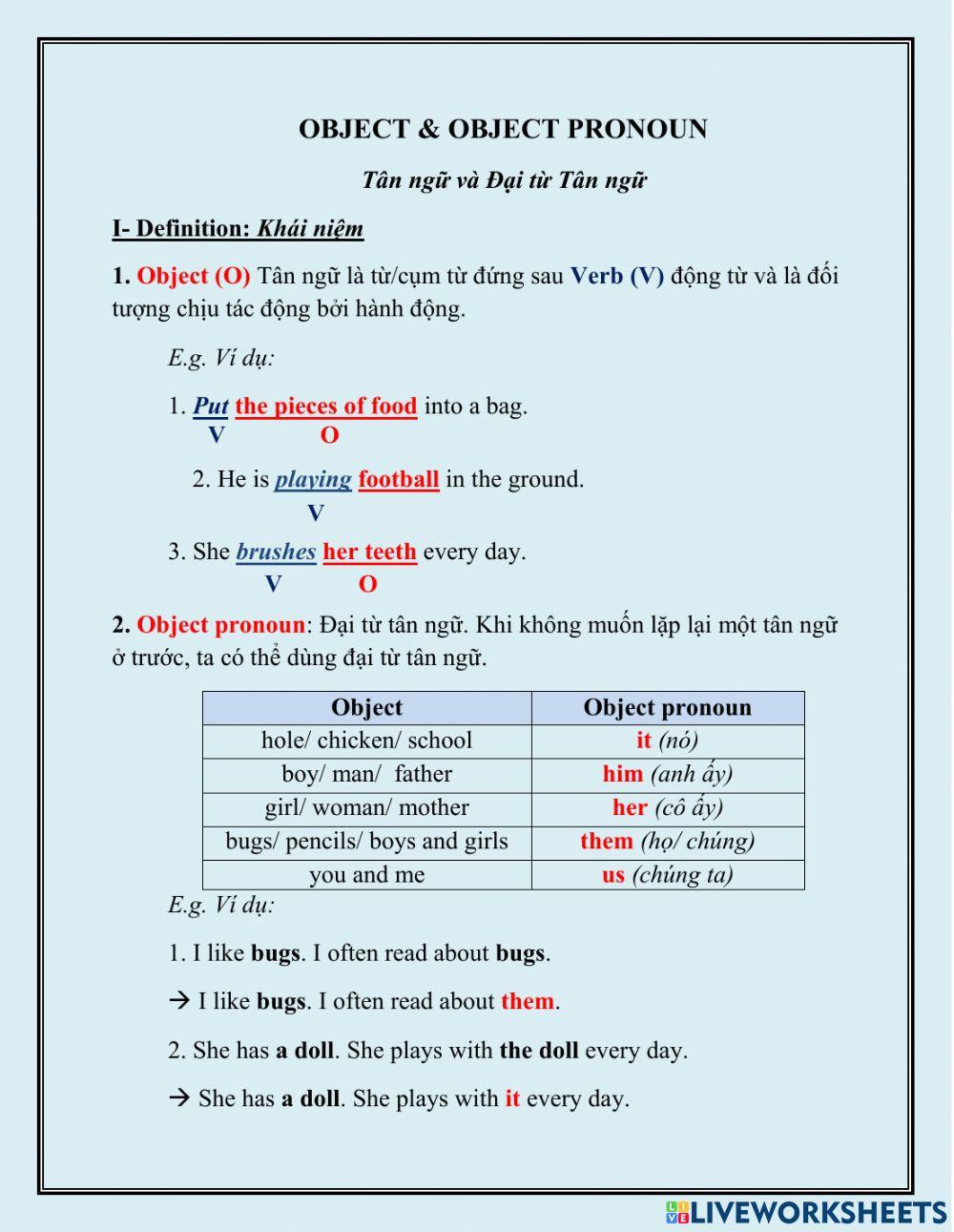 1366268 | Object & Object pronoun | yennguyen91