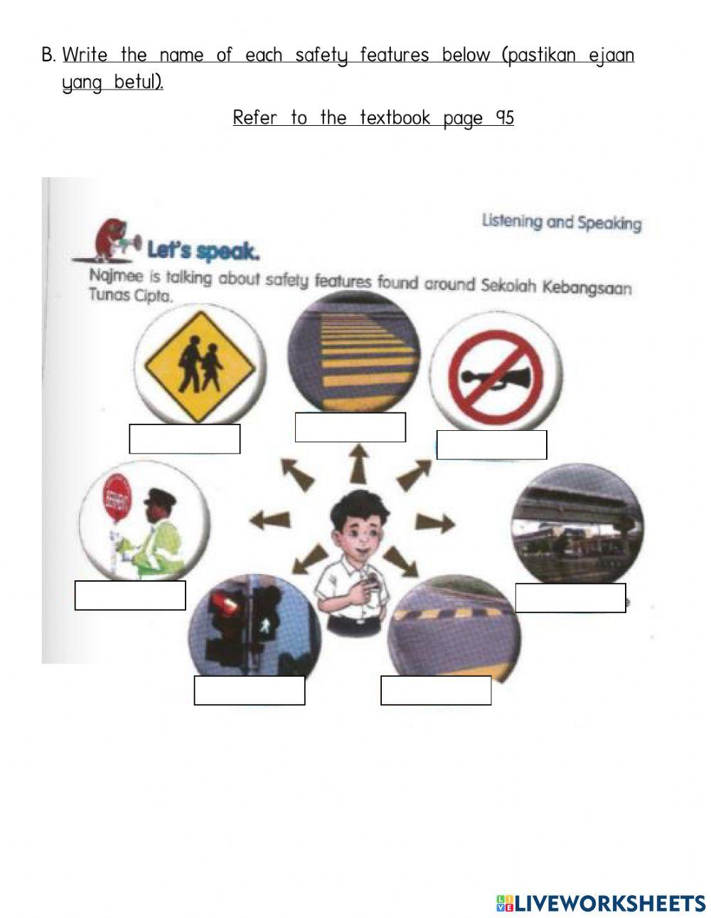 Be Aware Take Care | Live Worksheets