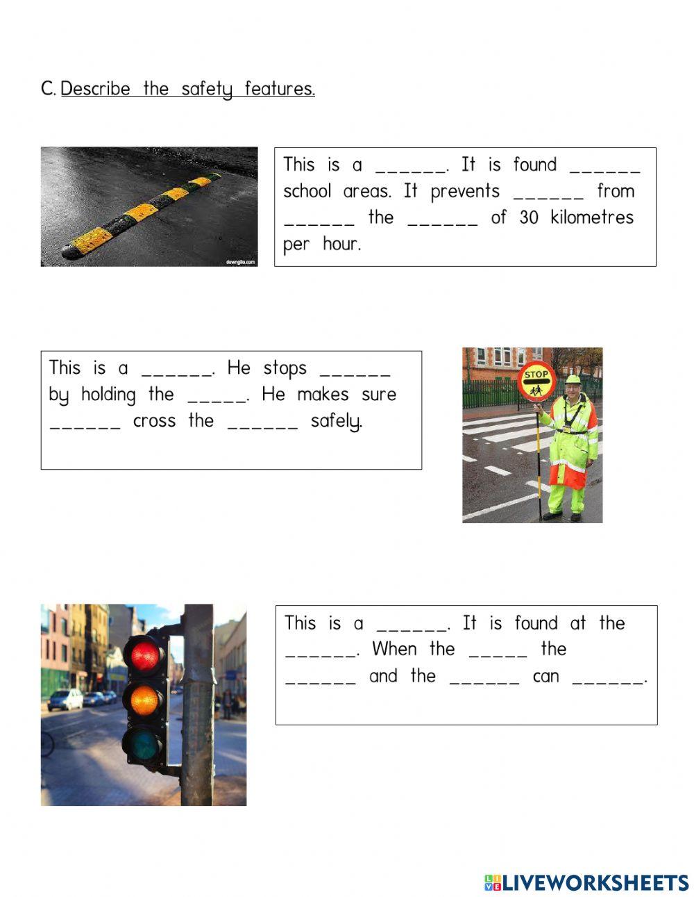 Be Aware Take Care | Live Worksheets