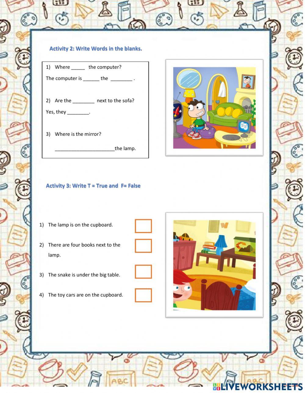 P3- Unit 4 Review online exercise for | Live Worksheets