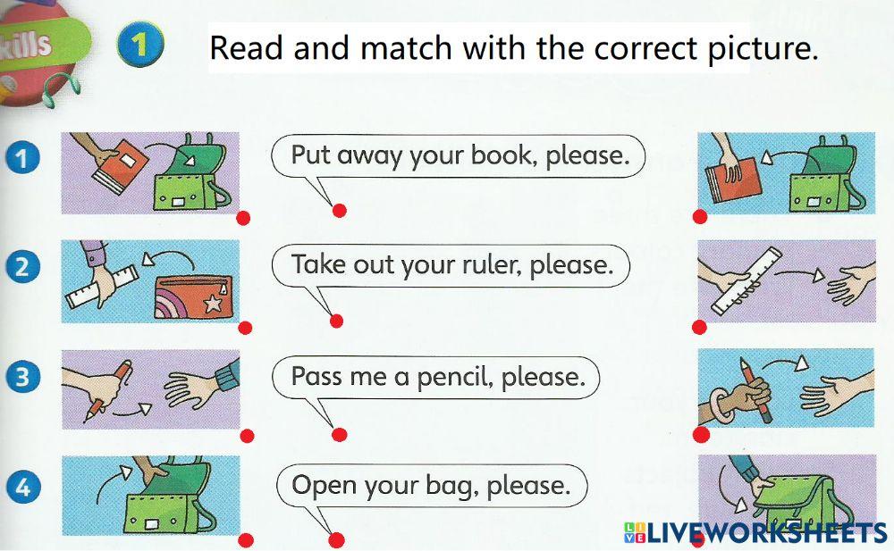 Year 1 At School | Live Worksheets