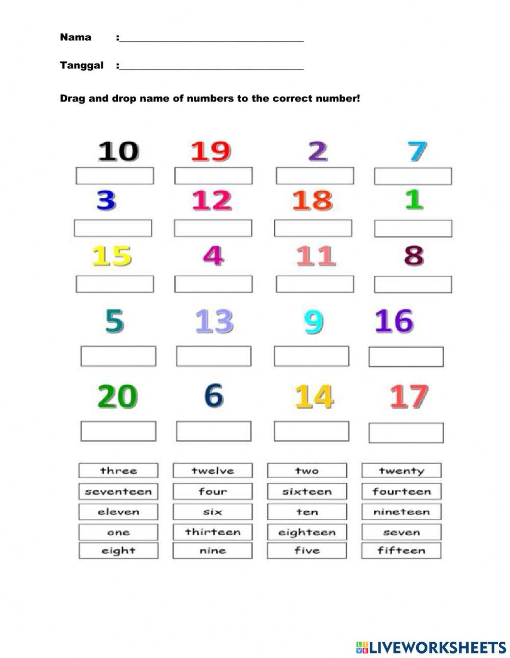 Evaluasi cipp math- worksheet | Live Worksheets