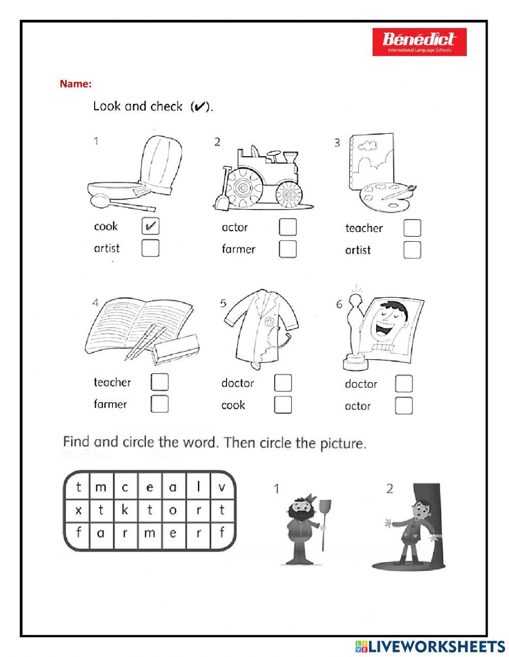Kids 1 - Unit 4 worksheet | Live Worksheets