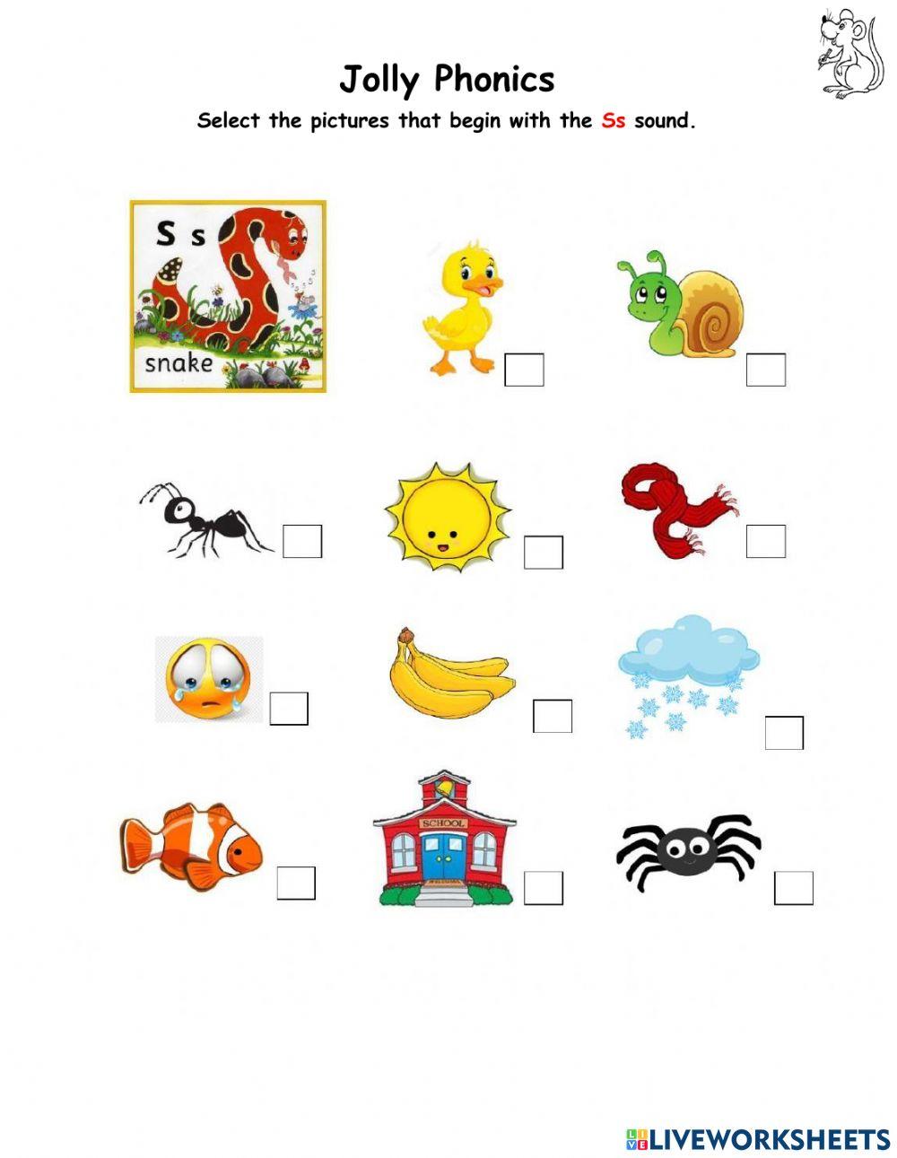 Jolly Phonics Letter Ss 0809 | AuntieDebbie1 | Live