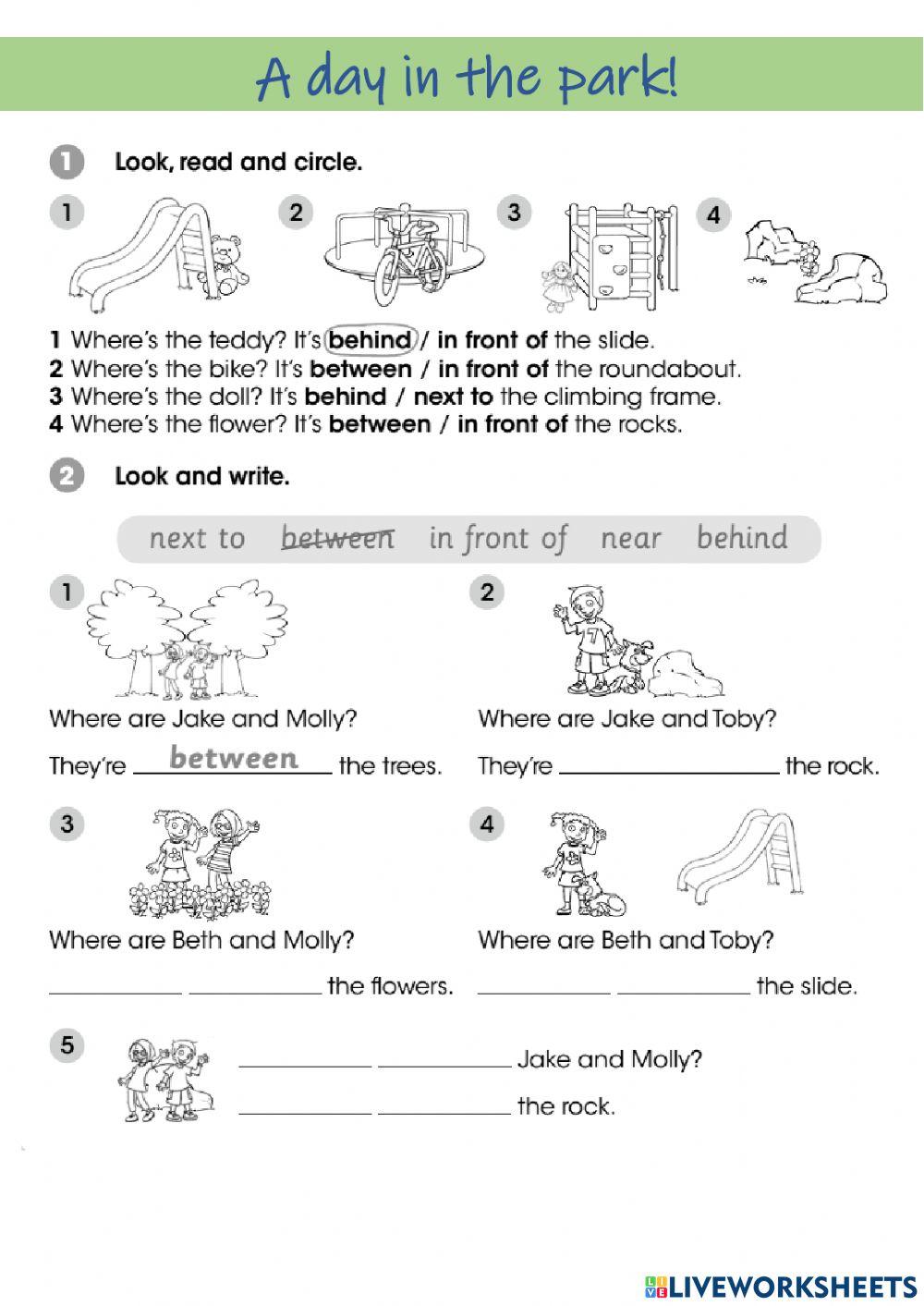 A day in the pa… | Free Interactive Worksheets | 1371312