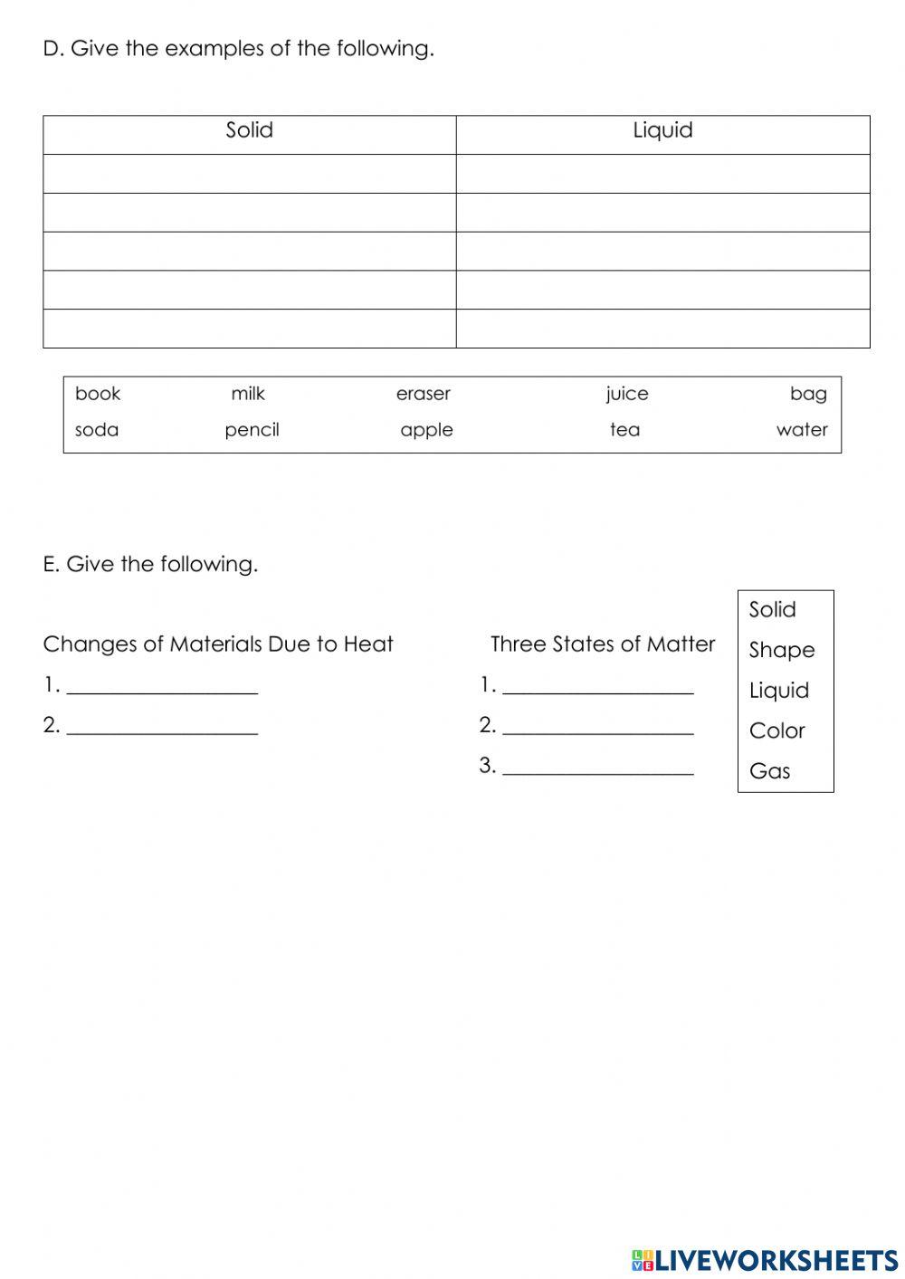 Grade 3 Chapter… | Free Interactive Worksheets | 3873496
