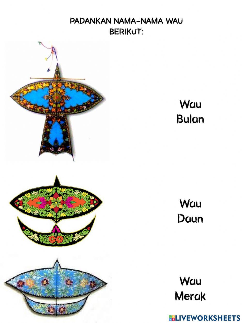 1372396 | Jenis-jenis wau popular di malaysia | CikguYuz