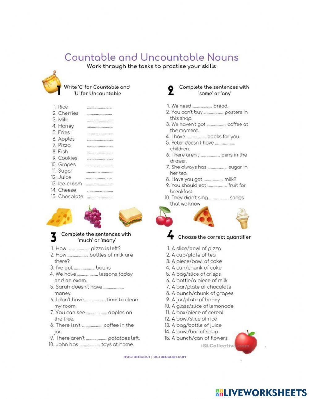 C or u worksheet | Live Worksheets