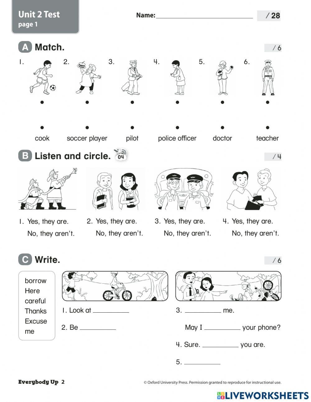 3988163 | Everybody up 2 | Bùi Đức Anh | LiveWorksheets