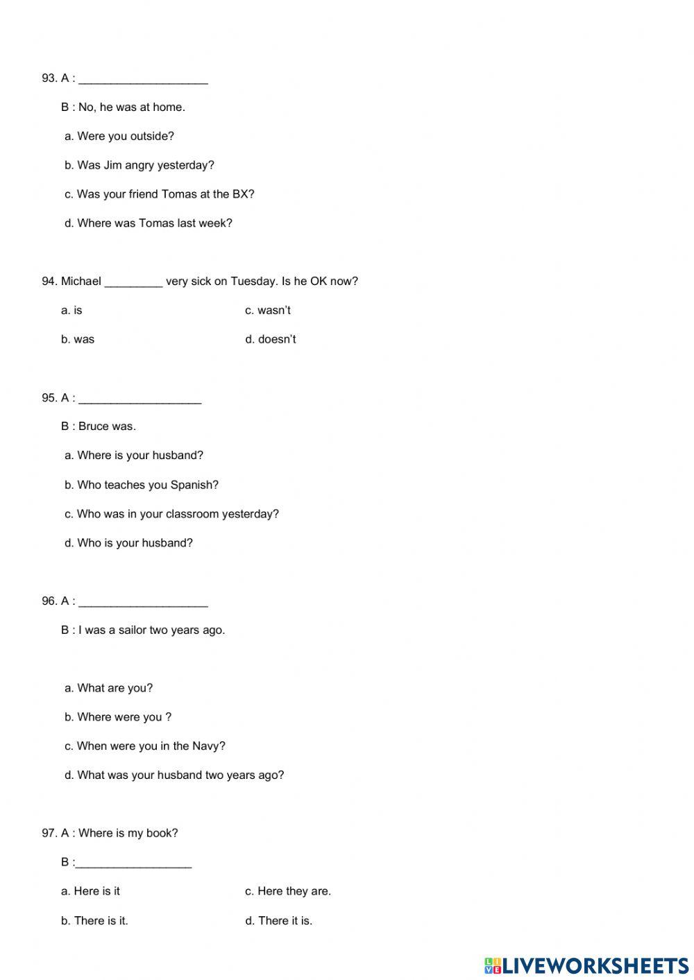 ALC Book 3B Reading practice part 2 worksheet | Live Worksheets