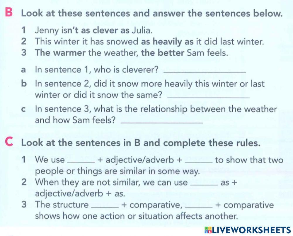 S5B Unit 7 Grammar 90 worksheet | Live Worksheets