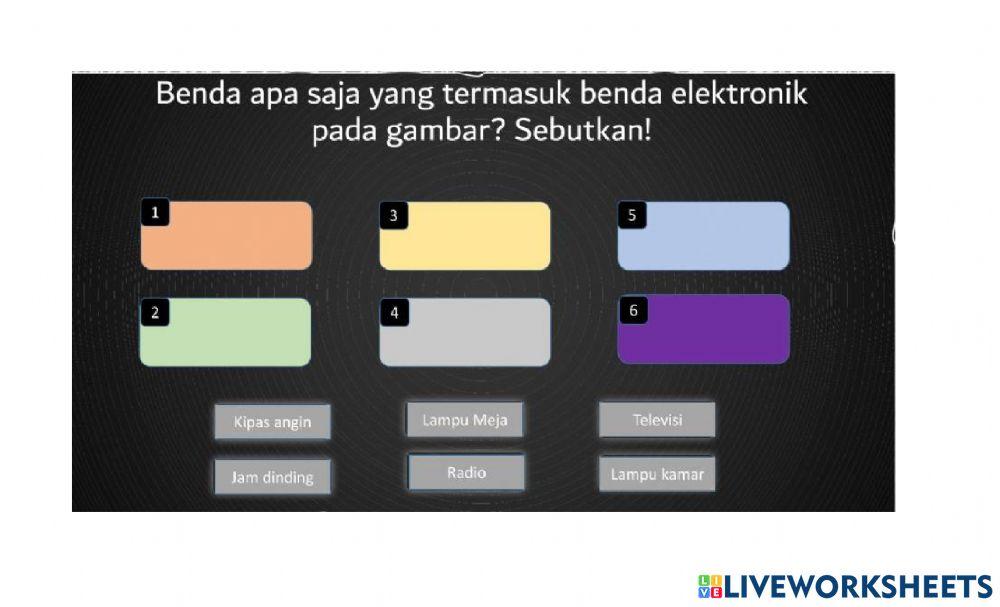 Latihan 1 IPA Tema C worksheet | Live Worksheets