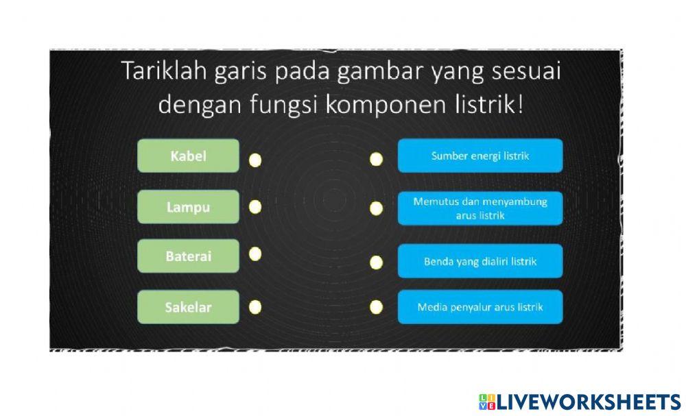 Latihan 1 IPA Tema C worksheet | Live Worksheets