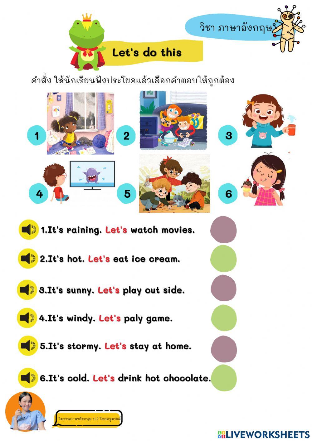 Let's do this interactive worksheet | Live Worksheets