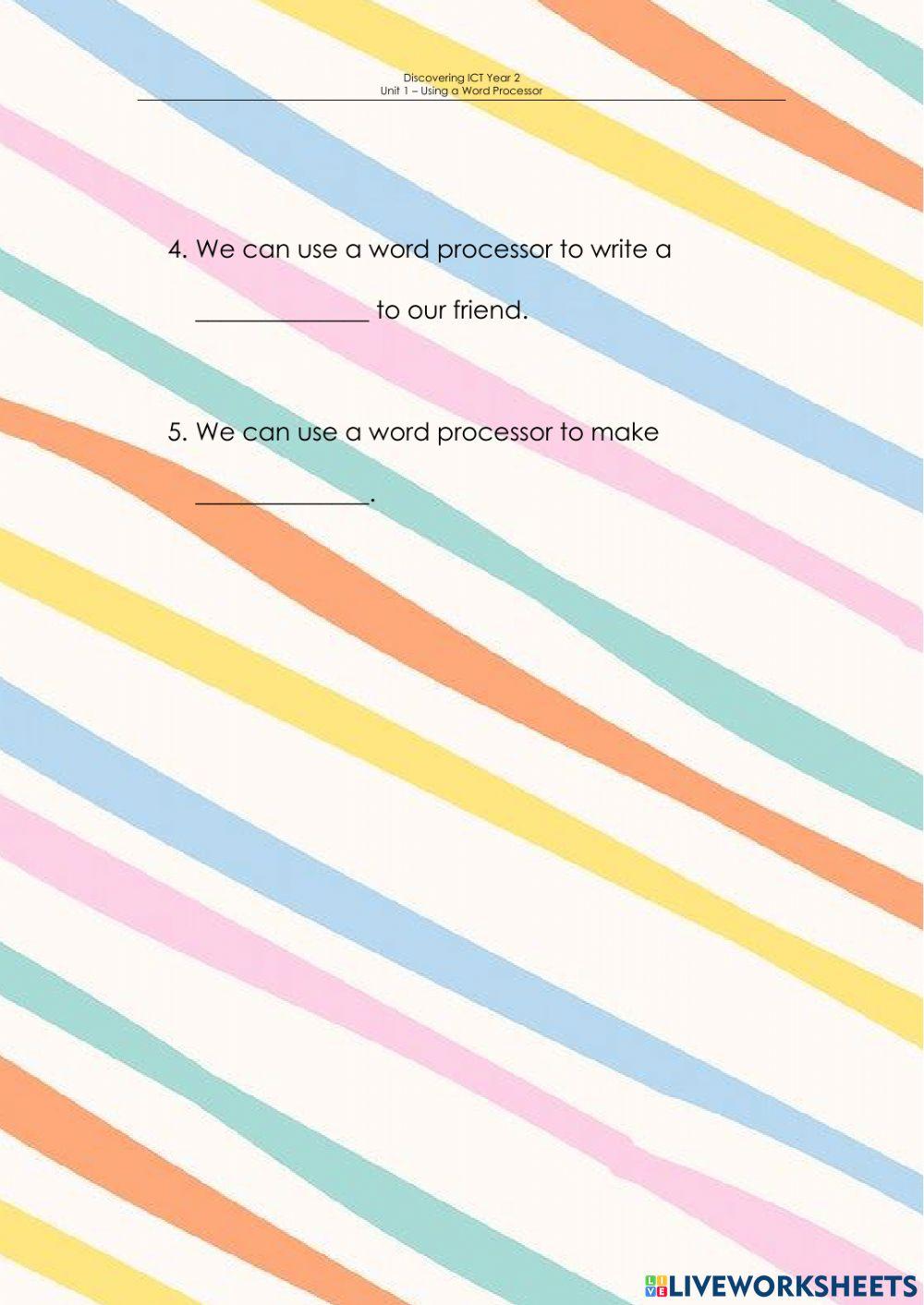 Introduction to… | Free Interactive Worksheets | 1784126