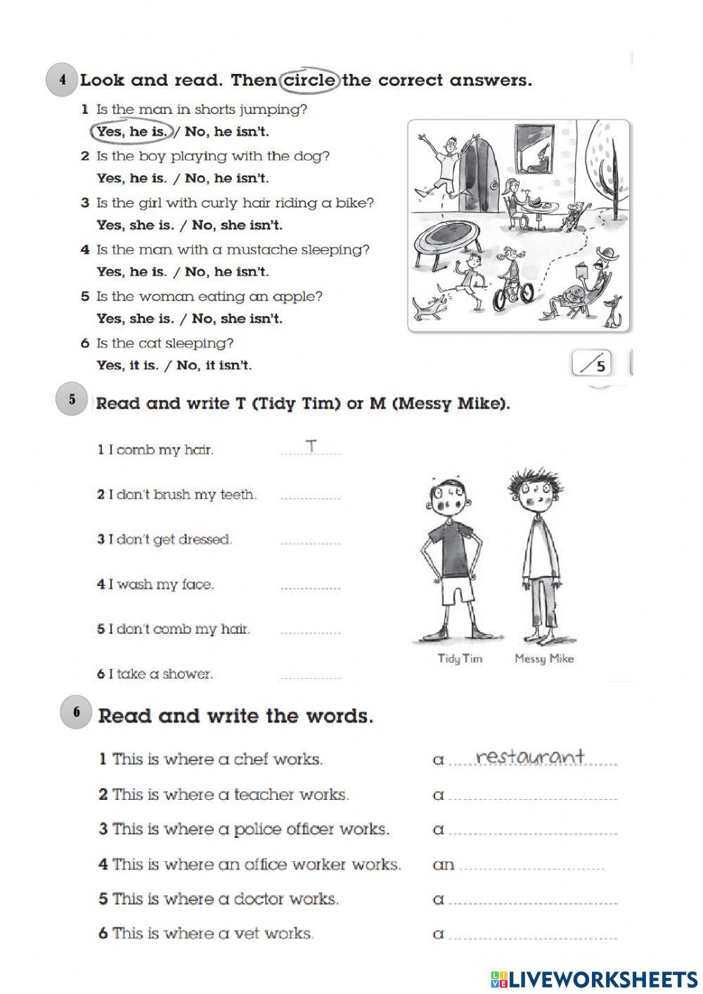 Test Story central 2 online exercise for | Live Worksheets
