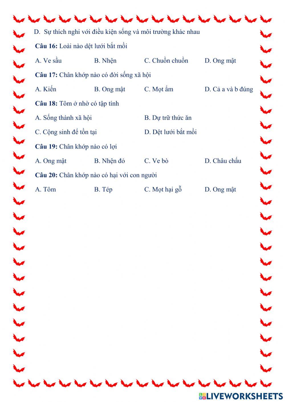 DDC CHAN KHOP online exercise for | Live Worksheets