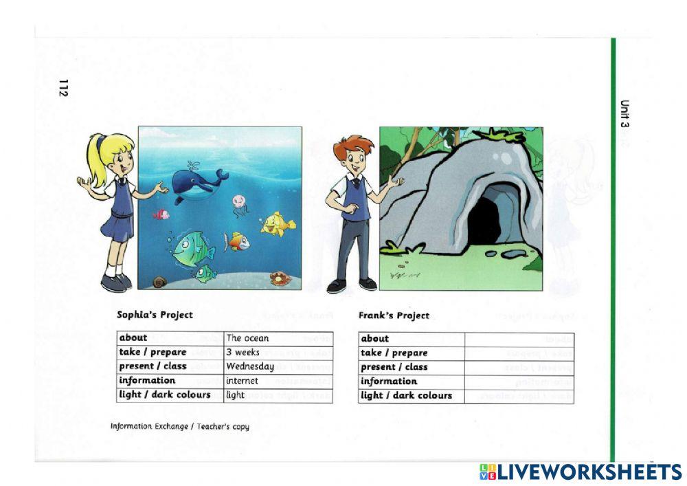 Flyers - Speaking Unit 3 - SB2 online exercise for | Live Worksheets