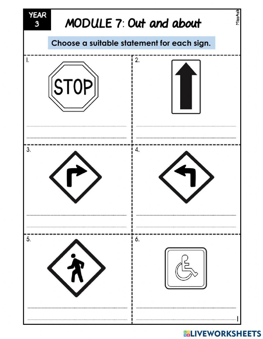 Year 3: Module … | Free Interactive Worksheets | 1787463