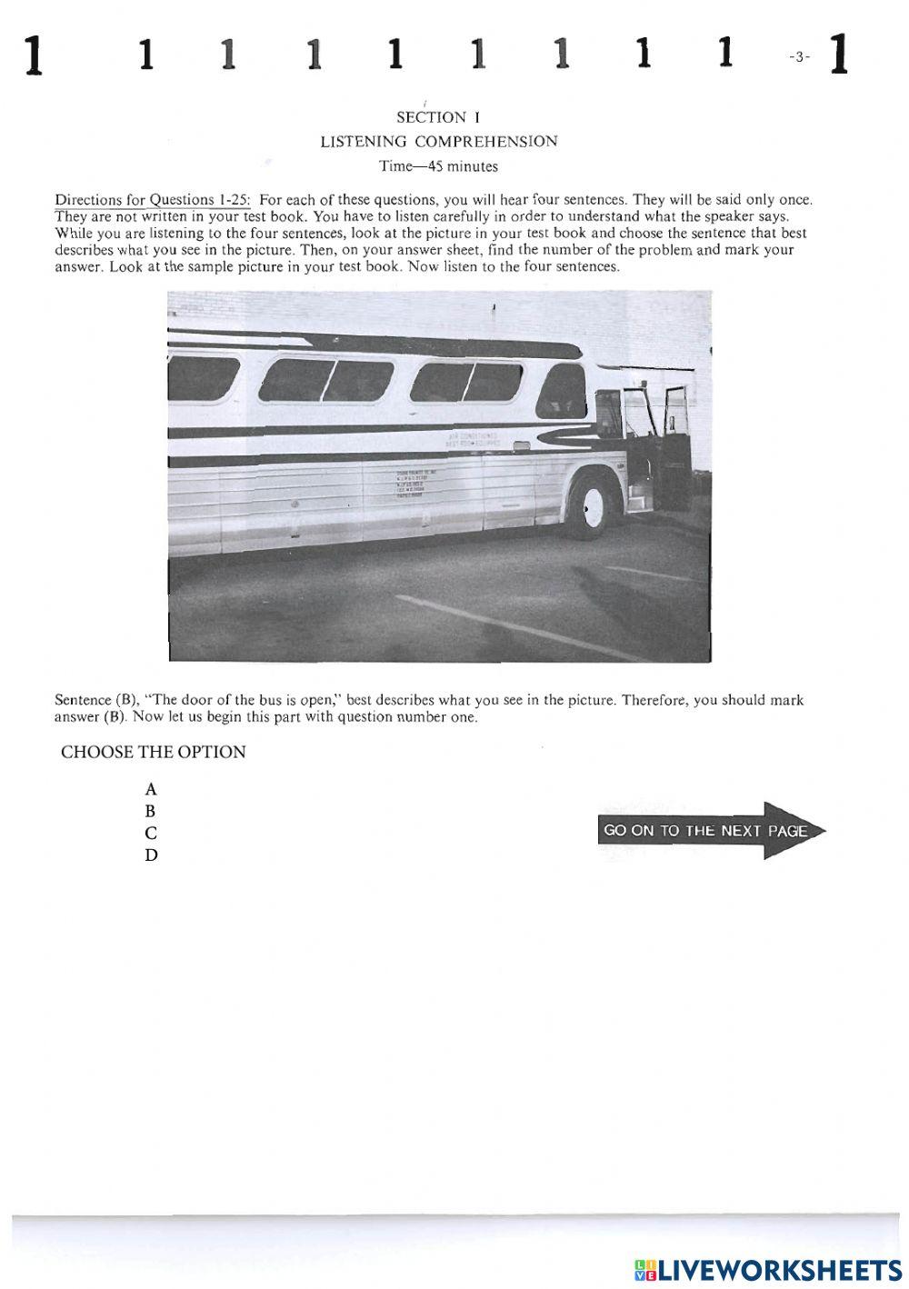 ELTIS-SLEP TEST… | Free Interactive Worksheets | 5275196