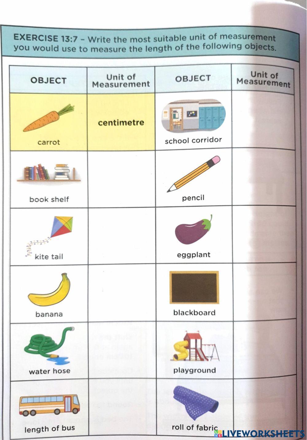 Metre 5275193 | Sharda Ramcharan | Live Worksheets