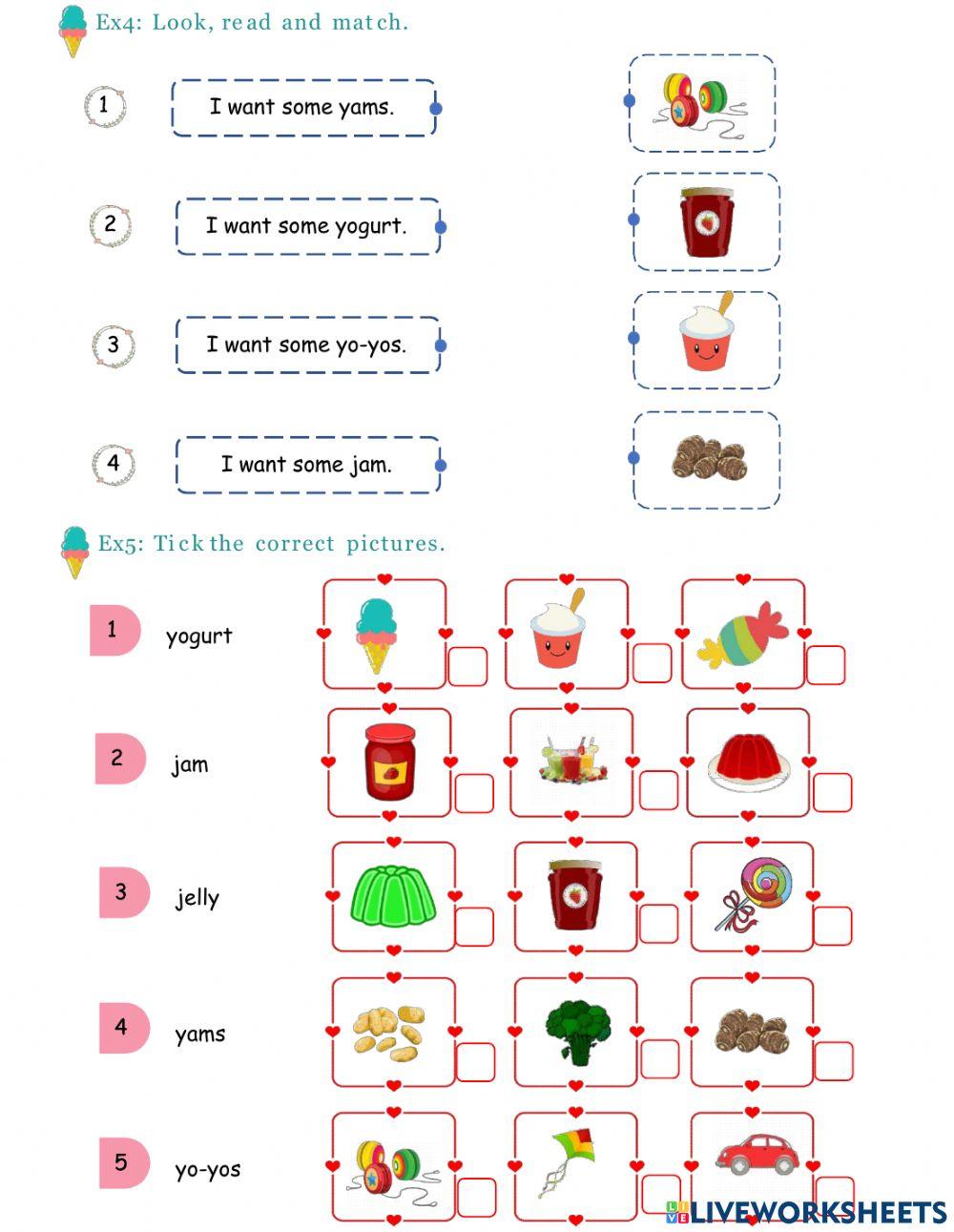 grade2-unit9 (letter Y) online exercise for | Live Worksheets