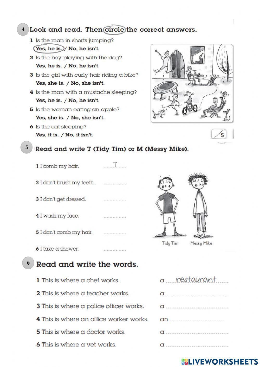 Test Story cent… | Free Interactive Worksheets | 4057905