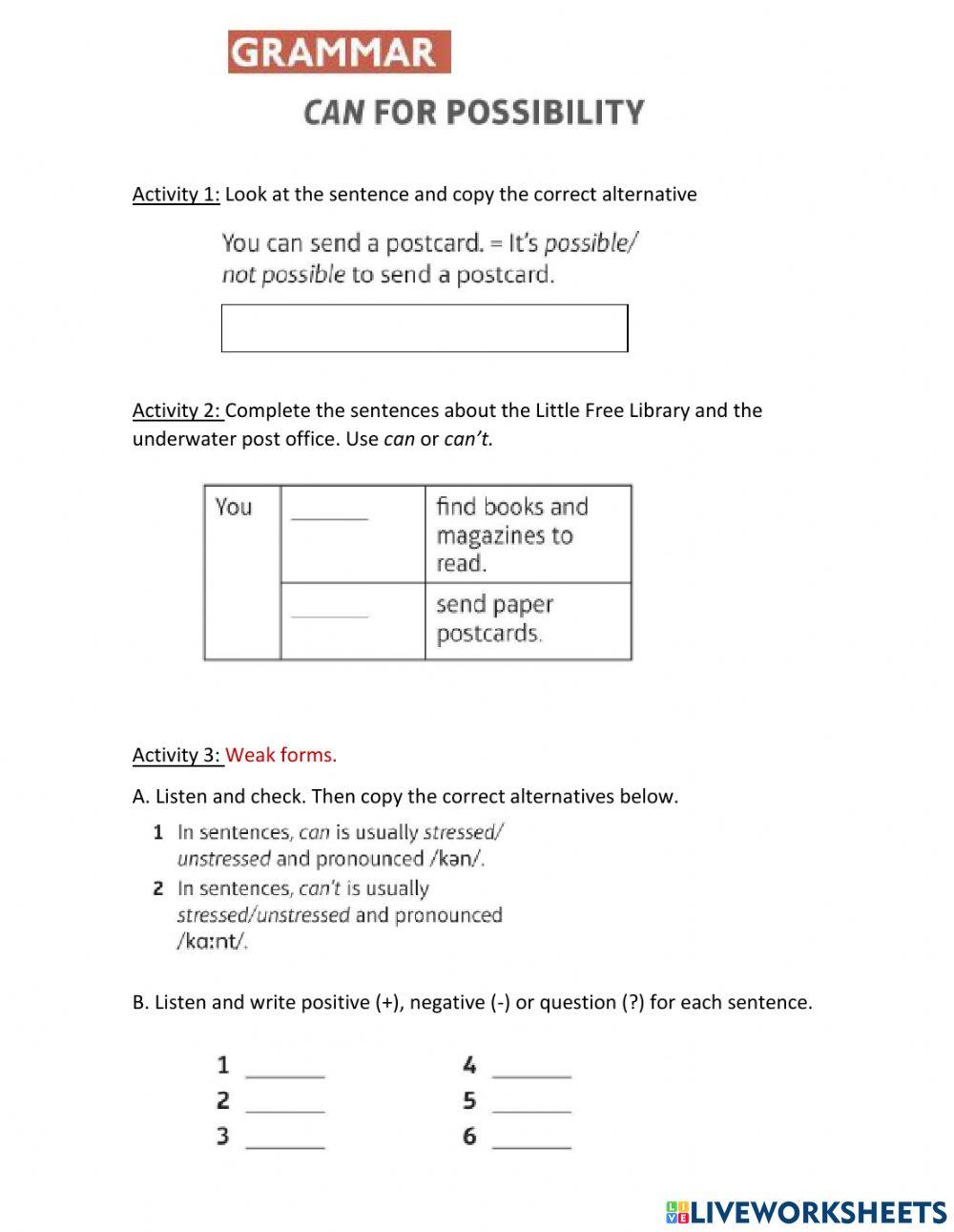unit 4 can 4115647 | miss_micao | LiveWorksheets