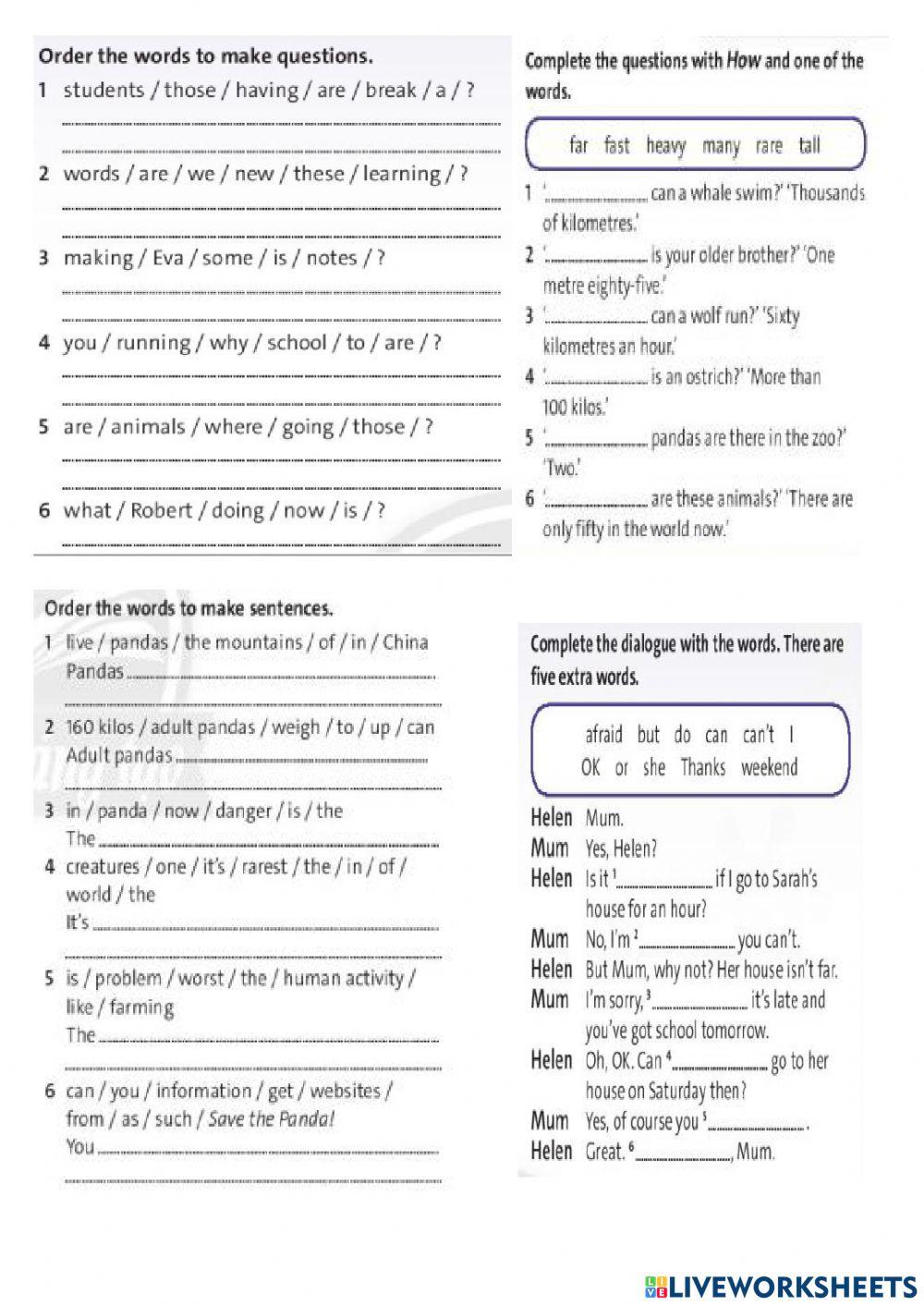 Friends Plus 6 activity for grade 6 | Live Worksheets