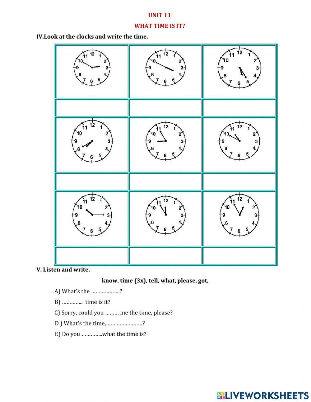 Speaking and listening gr4 worksheet | Live Worksheets