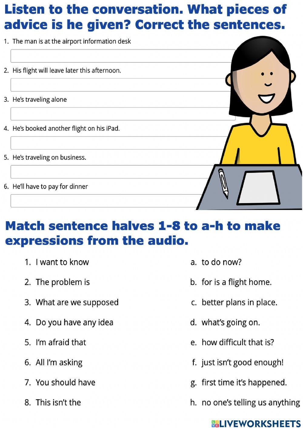 INT11 crizicing and ranking issues worksheet | Live Worksheets