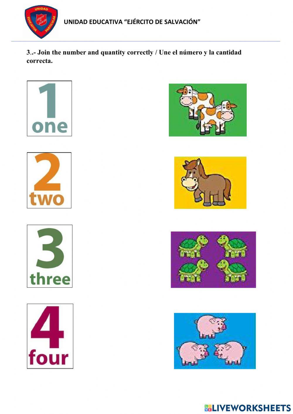 Lesson online exercise for grade 1 | Live Worksheets