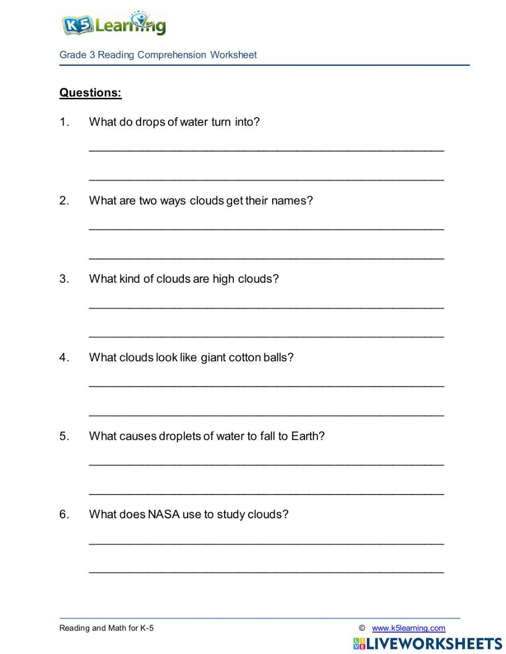 Individual Literacy 3 Term 3 Grade 4 online exercise for | Live Worksheets