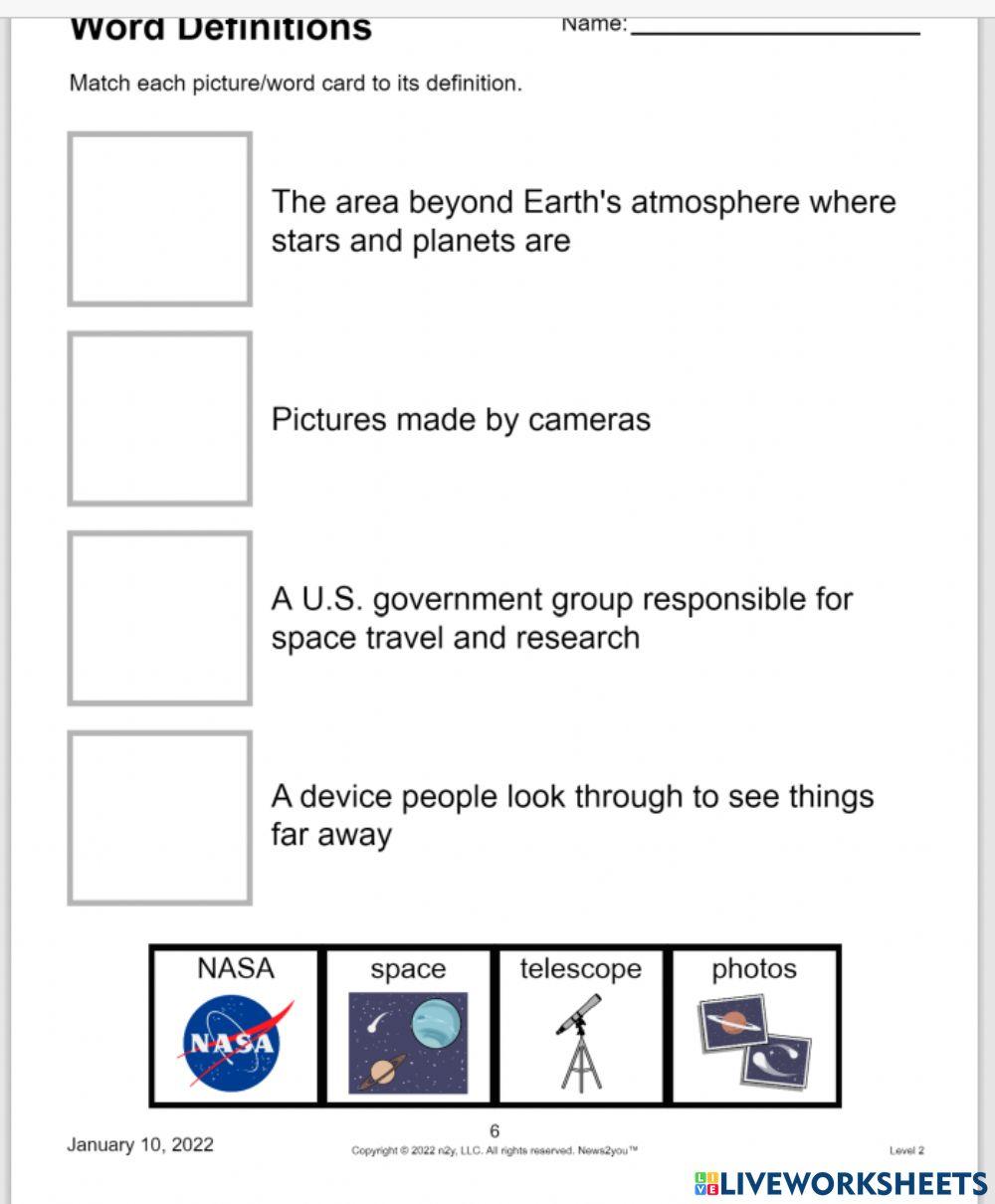 6810682 | word definition space | missy17