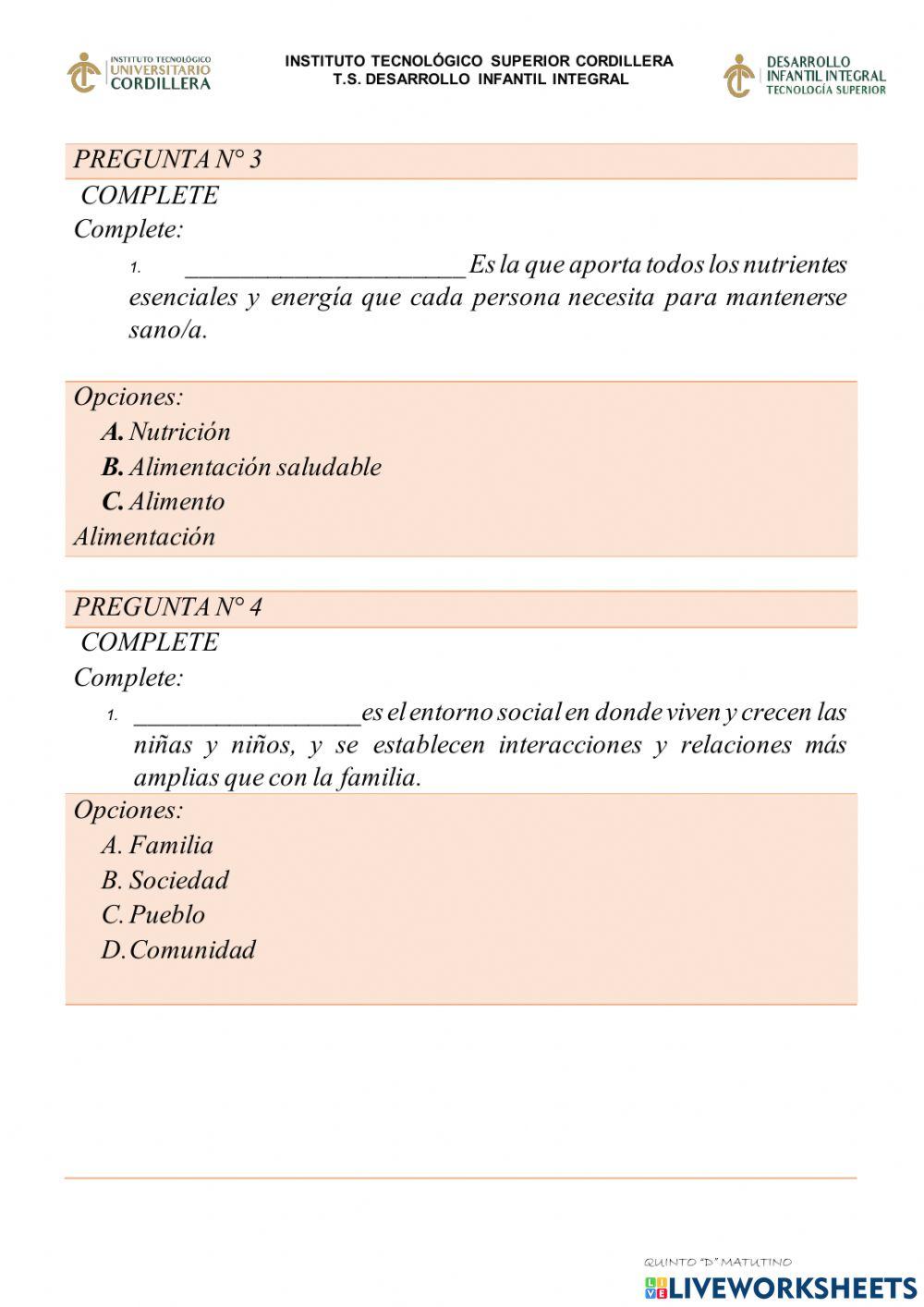 Gestion de cdi worksheet | Live Worksheets