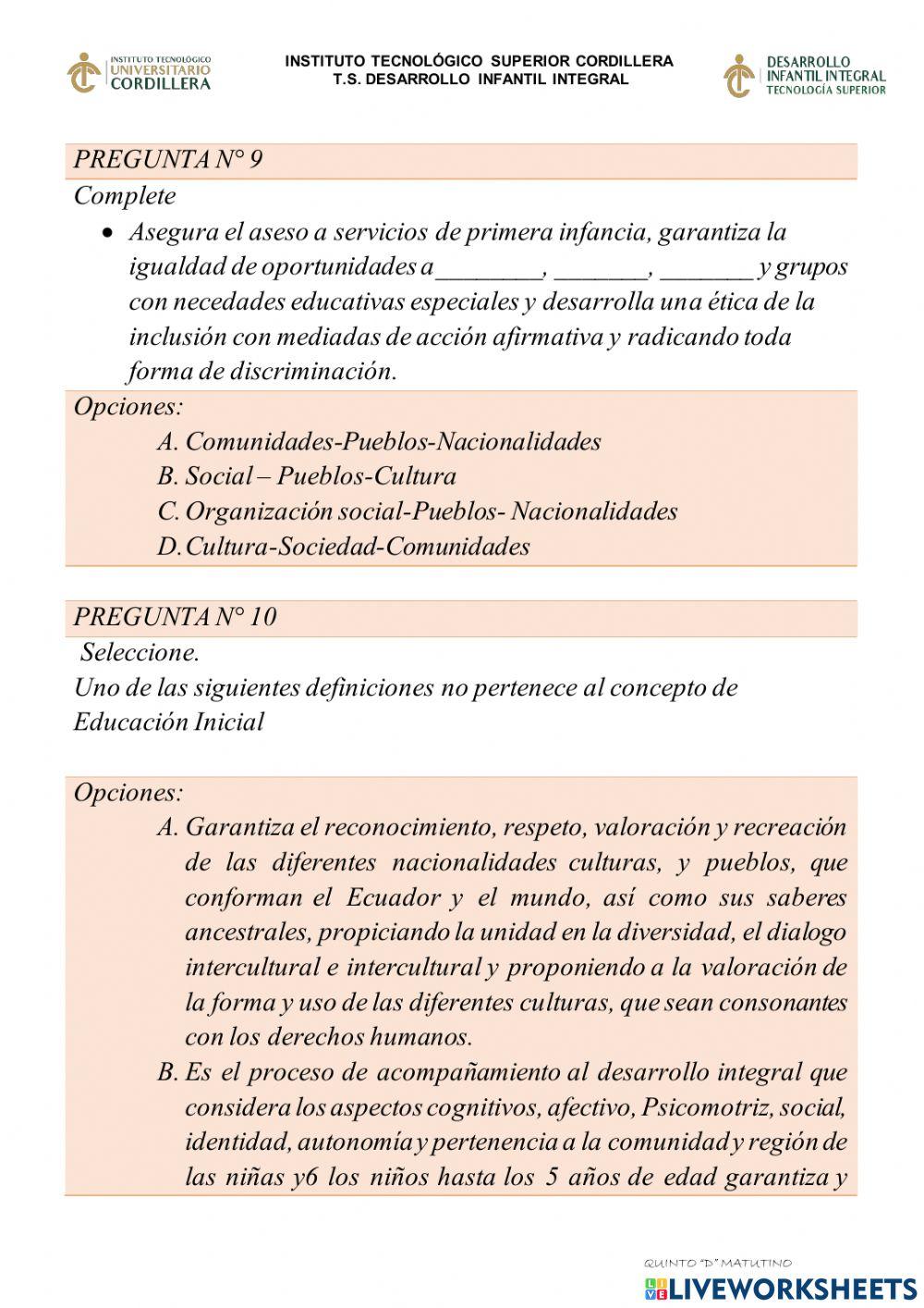 Gestion de cdi worksheet | Live Worksheets