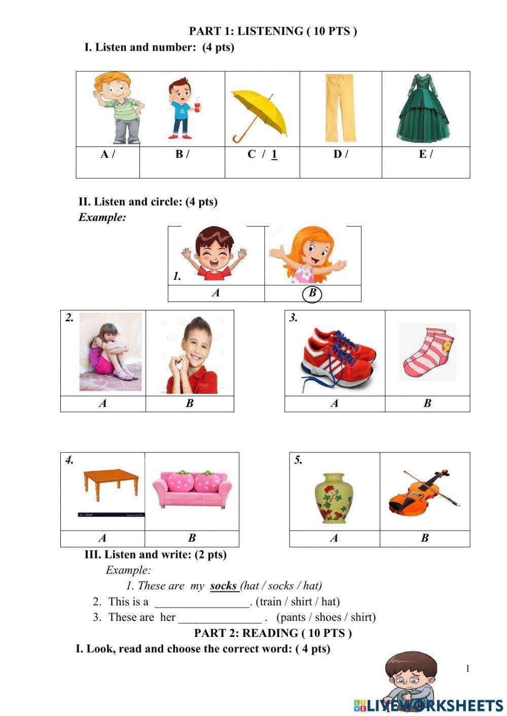 REVIEW 2-GRADE 2 | Free Interactive Worksheets | 4268503