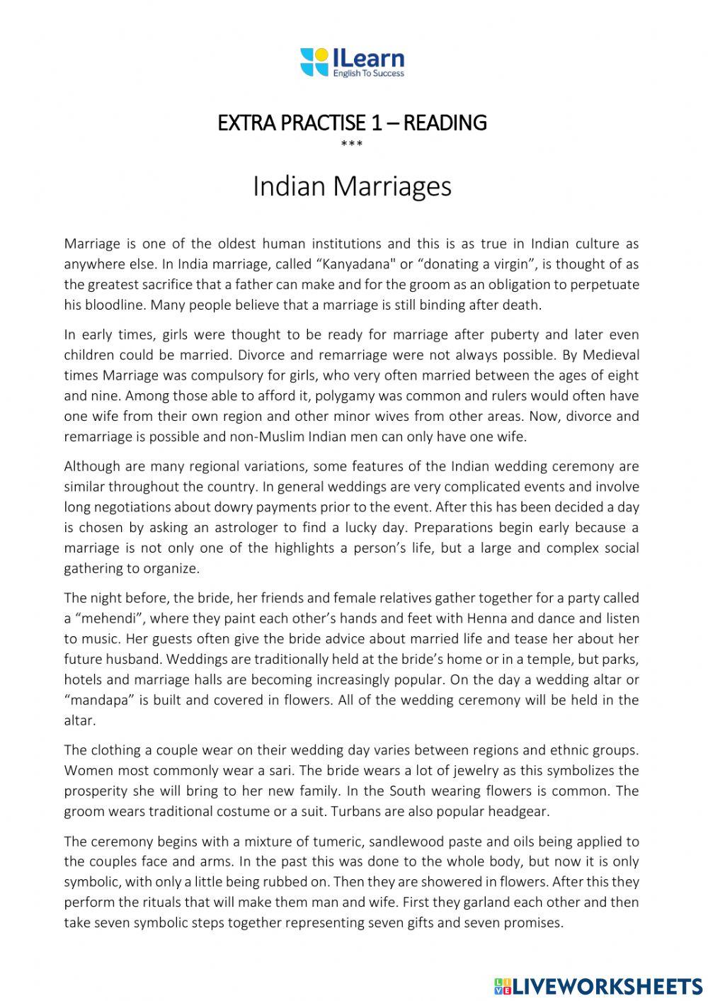 IELTS 4.0-5.0-EXTRA PRACTICE 1-Reading 2 online exercise for | Live Worksheets