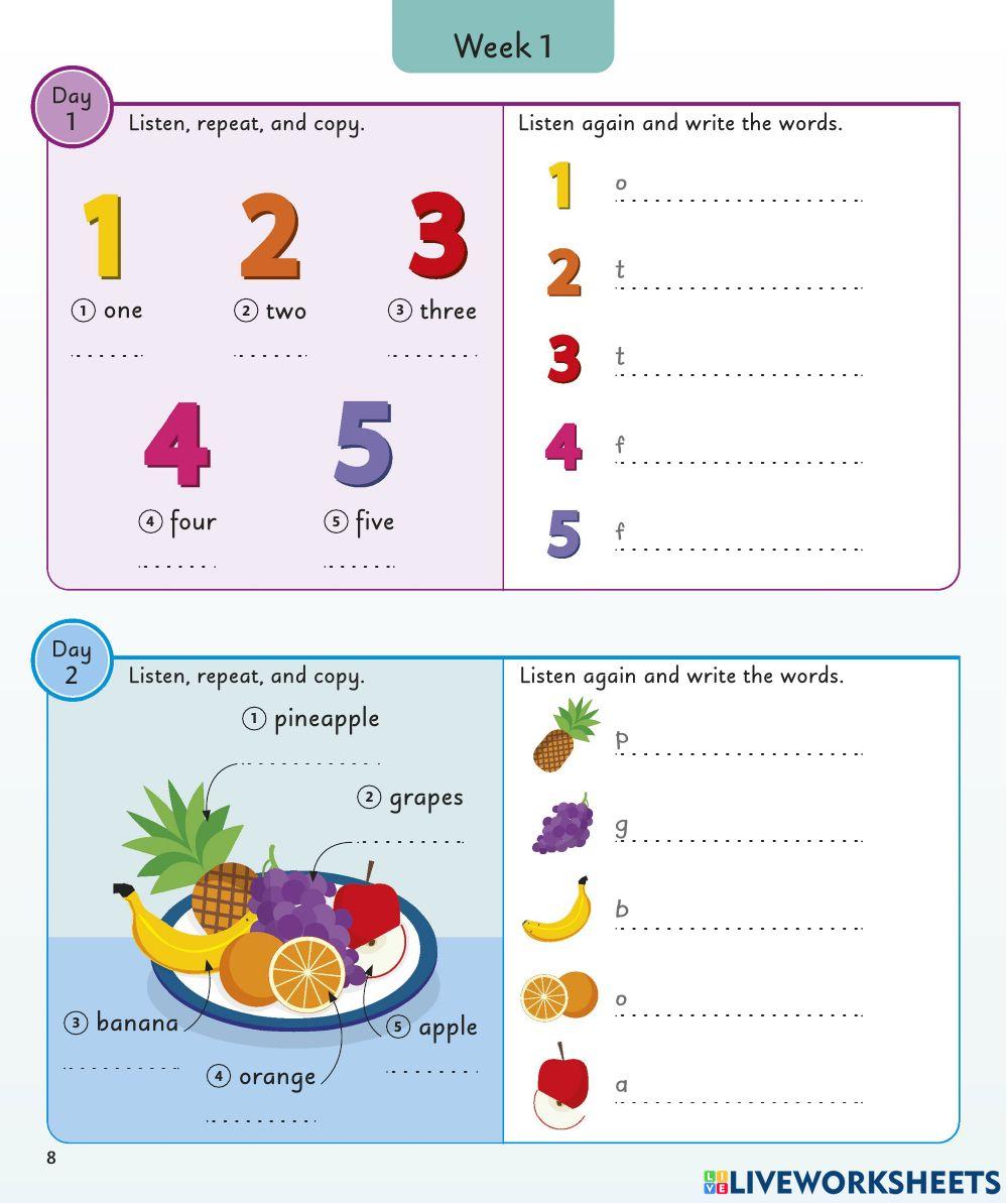 Lê Thanh Tuấn | Week1 1795033 | LiveWorksheets