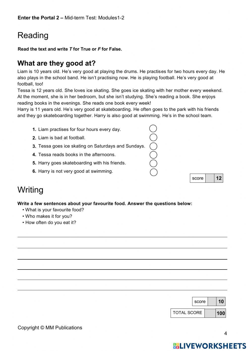 enter the porta… | Free Interactive Worksheets | 6811687