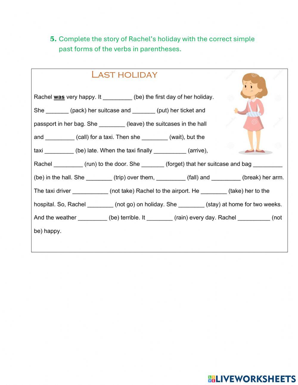 Last weekend | Free Interactive Worksheets | 1796909