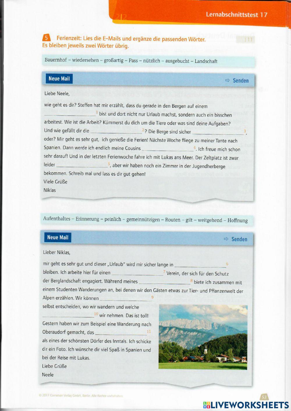 Prima Plus B1.3… | Free Interactive Worksheets | 6812039
