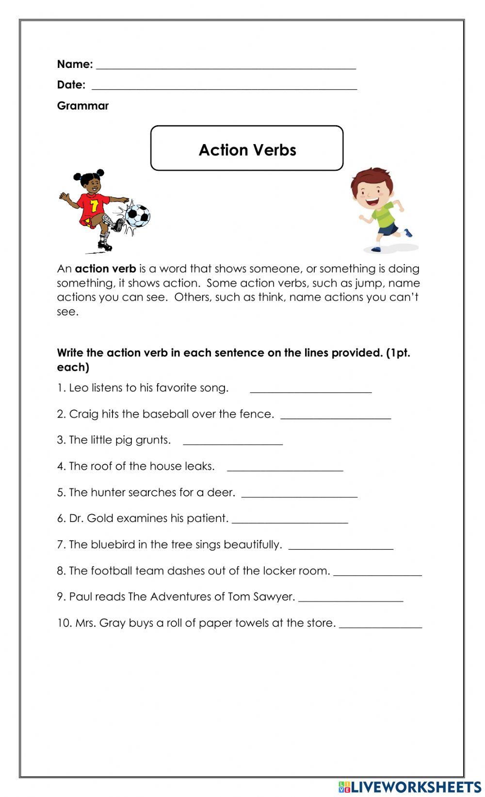 1797961 | Grammar | D Armbrister | LiveWorksheets