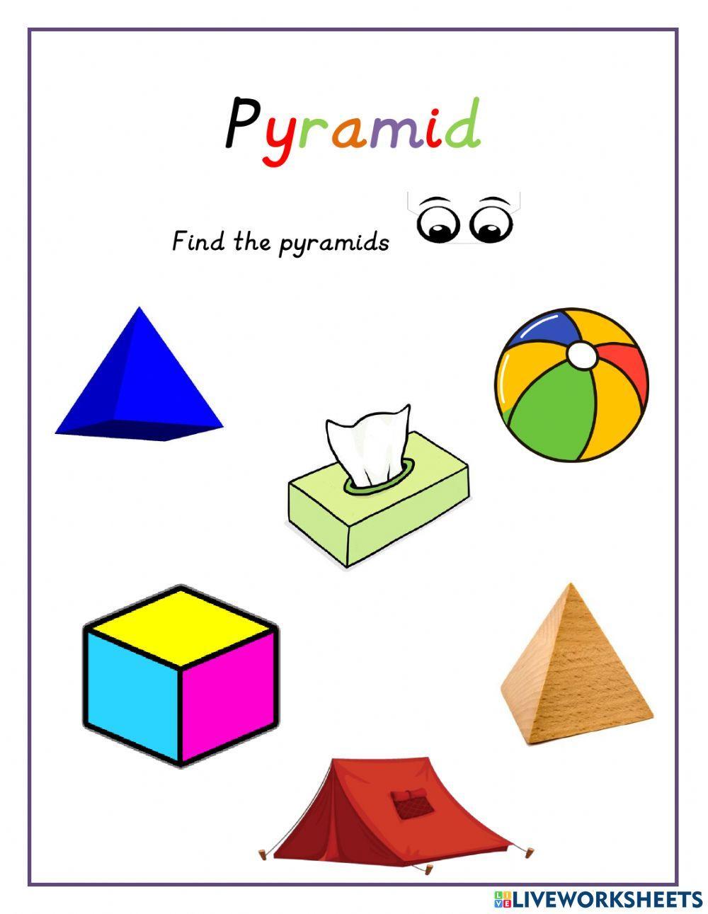 Pyramid | Live Worksheets