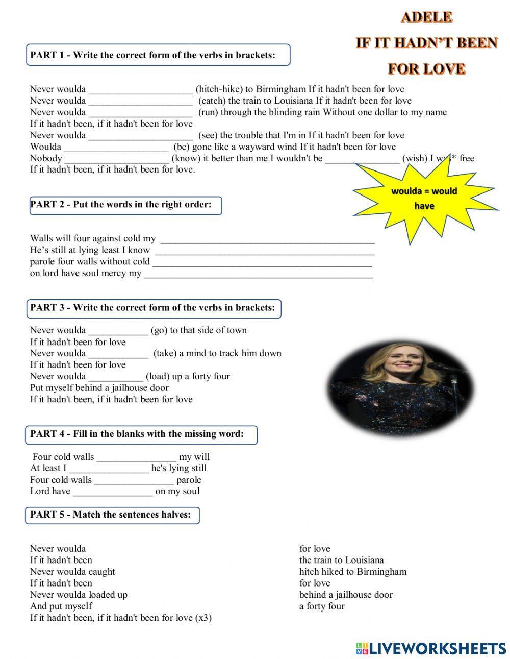 1798130 | 3rd Conditional Adele | AlinaOrzaru