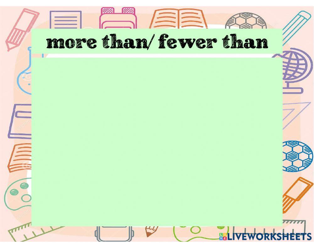 YR 1 Yt more than- fewer than 1798362 | emelda28 | Live