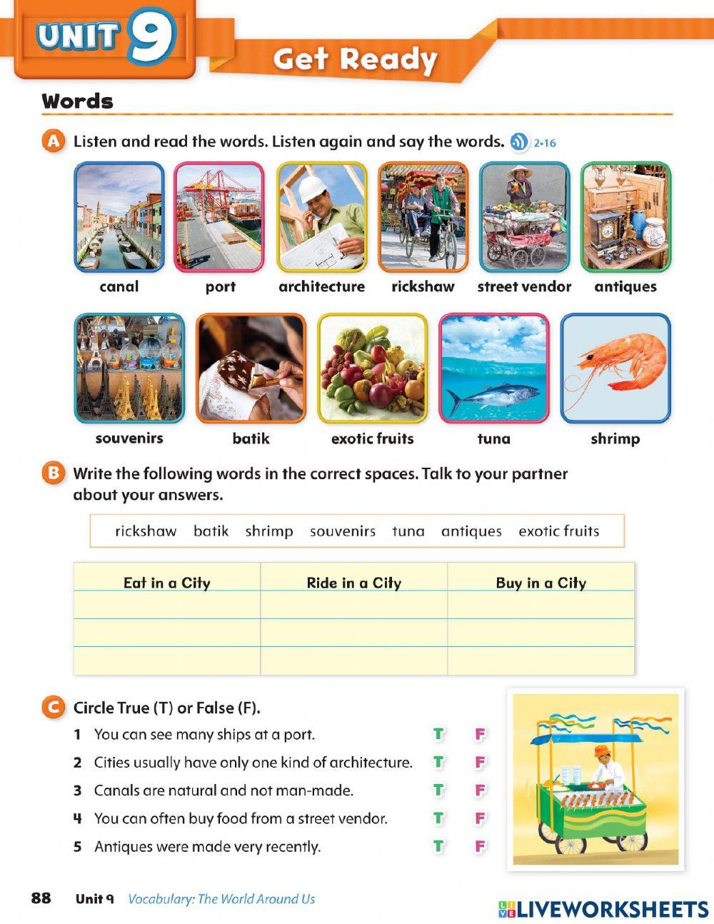 Oxford Discover 4 p.88 online exercise for | Live Worksheets