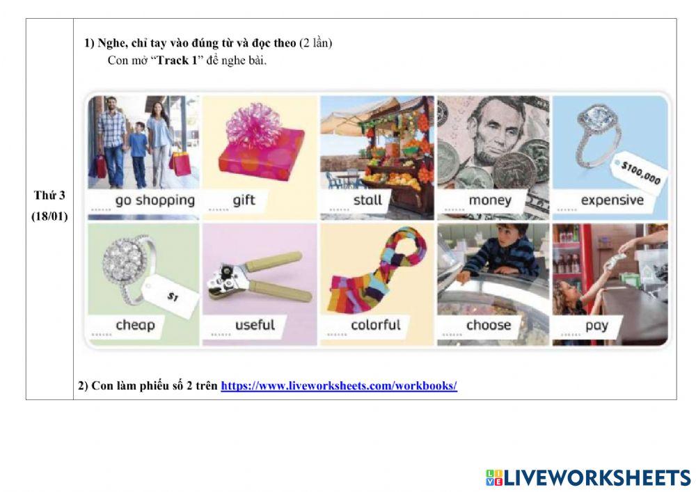 NIK 3 Week 3 Ja… | Free Interactive Worksheets | 1799369