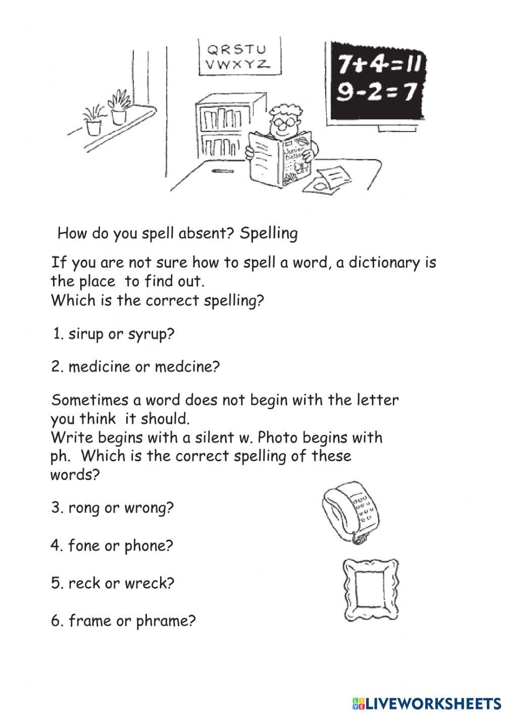 bilingual dictionary online exercise for | Live Worksheets