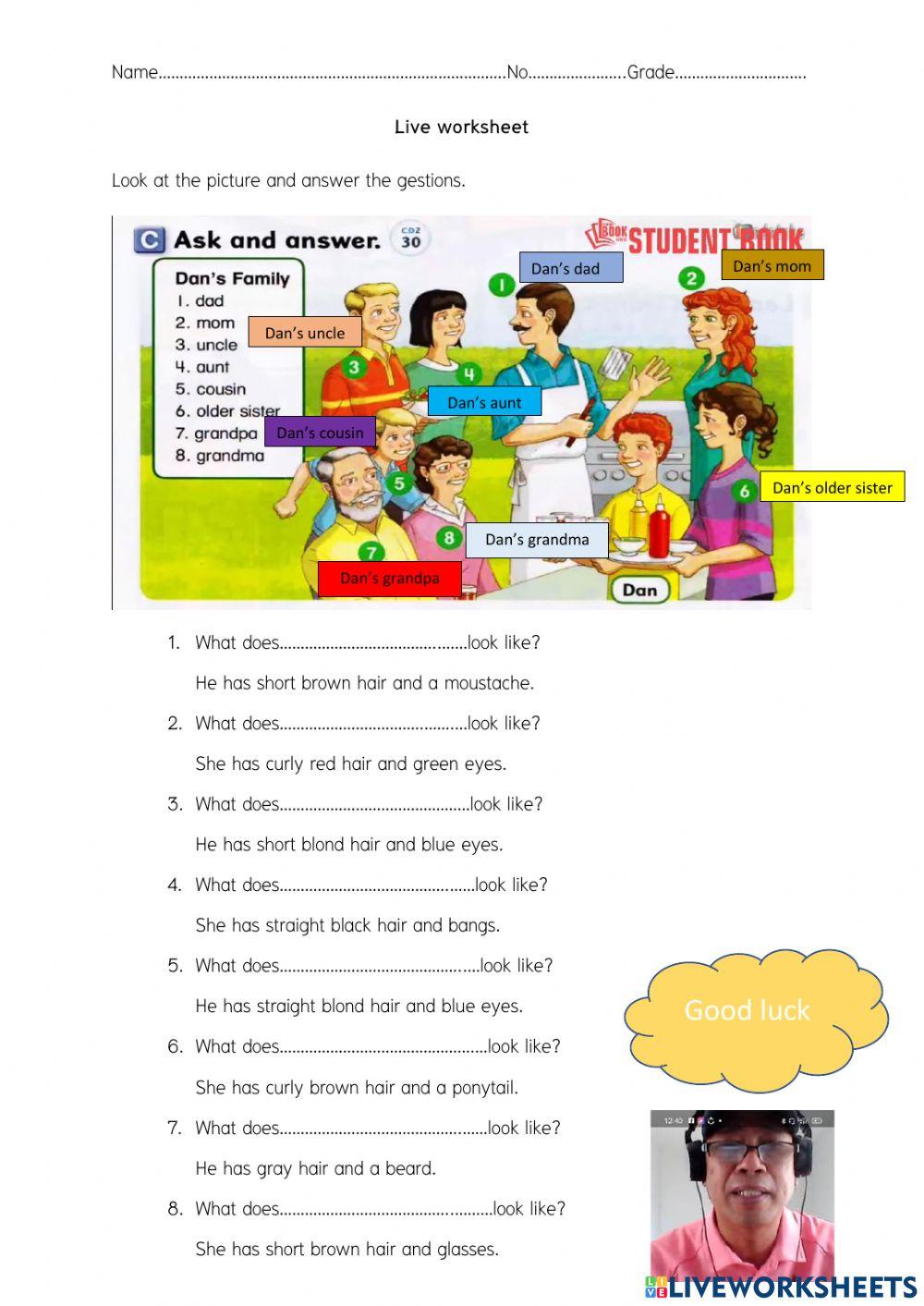 People online exercise for | Live Worksheets